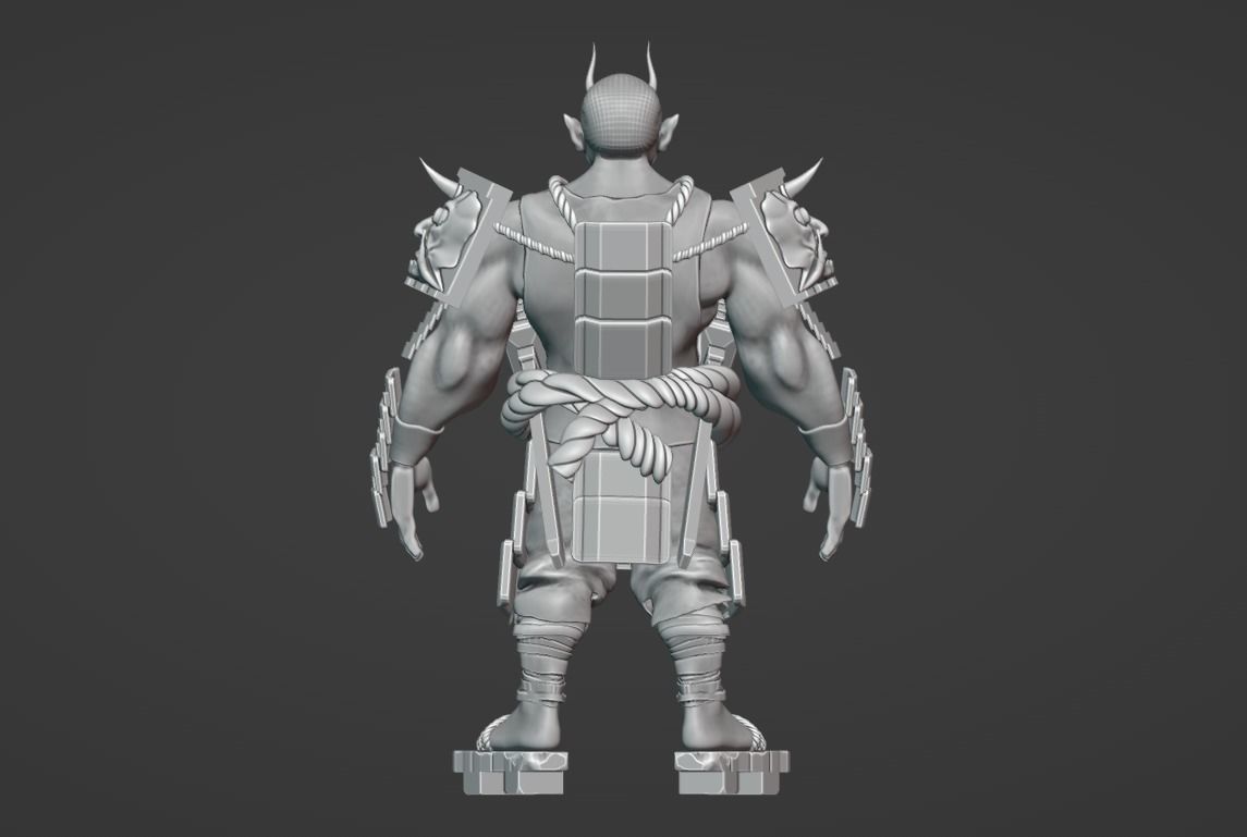 Tengu free 3D model | CGTrader