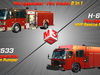 Ferrara Fire Apparatus - Fire Trucks 2 in 1 3D Model Collection | CGTrader