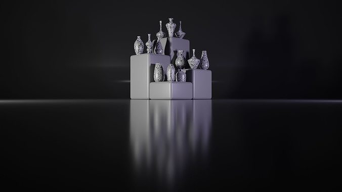 3D Vase Collection free VR / AR / low-poly 3D model | CGTrader