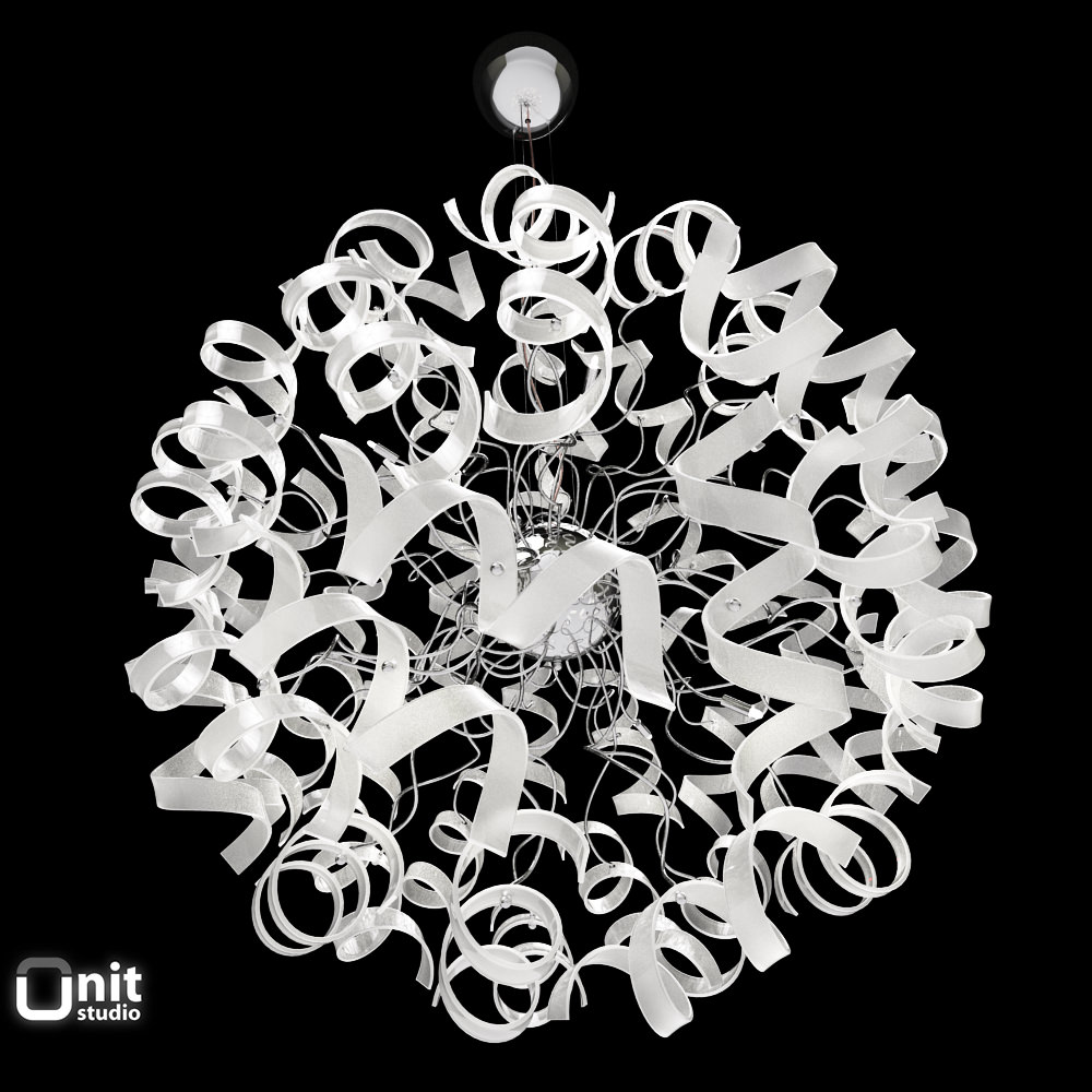 Pendant light Astro MetalLux 48 pieces 3D model | CGTrader