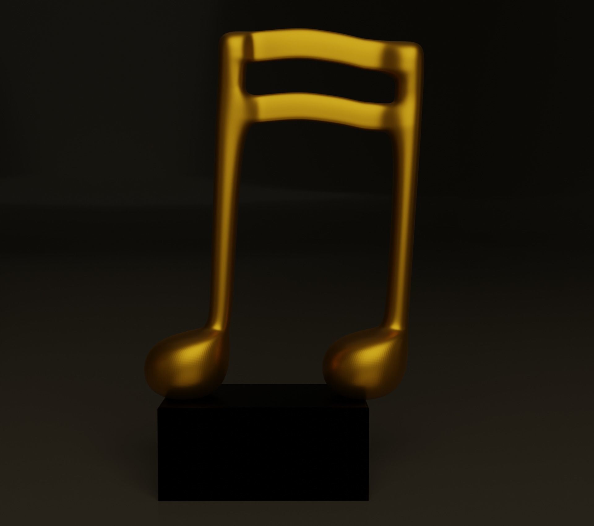 Music Notes 3D model 3D printable | CGTrader