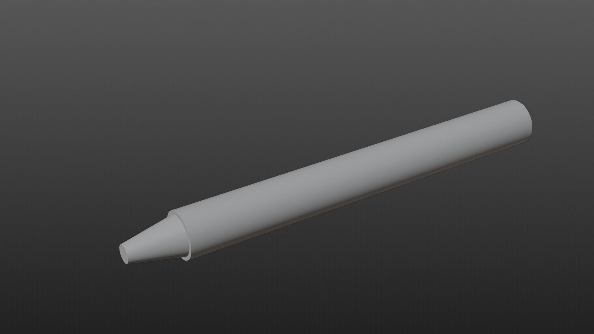 3D model Crayon Red and Blue VR / AR / low-poly | CGTrader