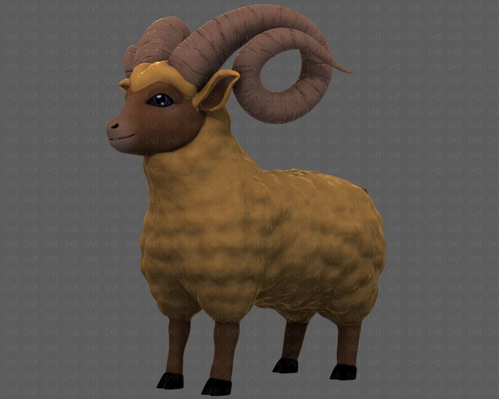 Sheep V02 3D model | CGTrader
