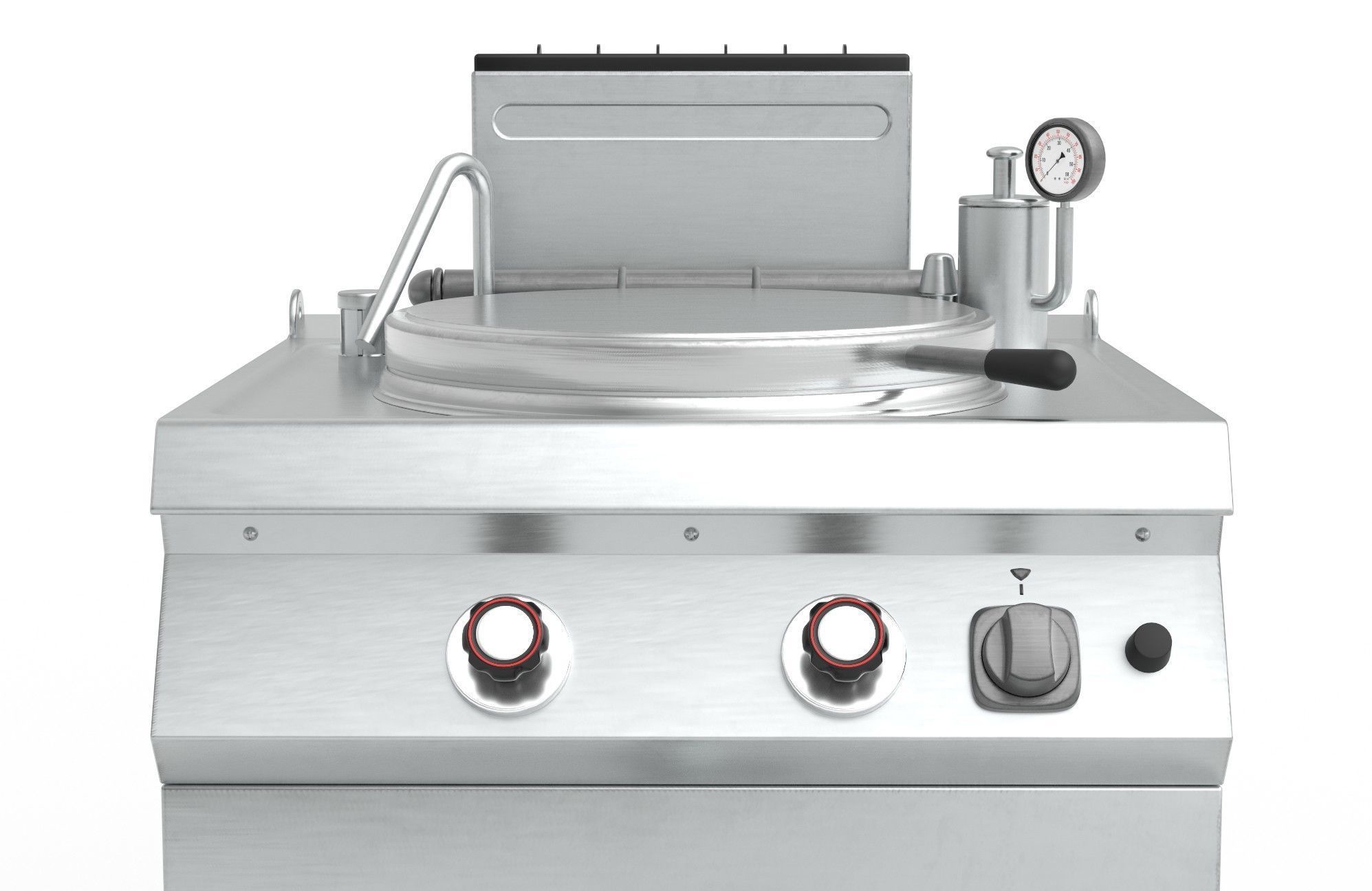 Commercial Gas Boiling Pan 3D model | CGTrader