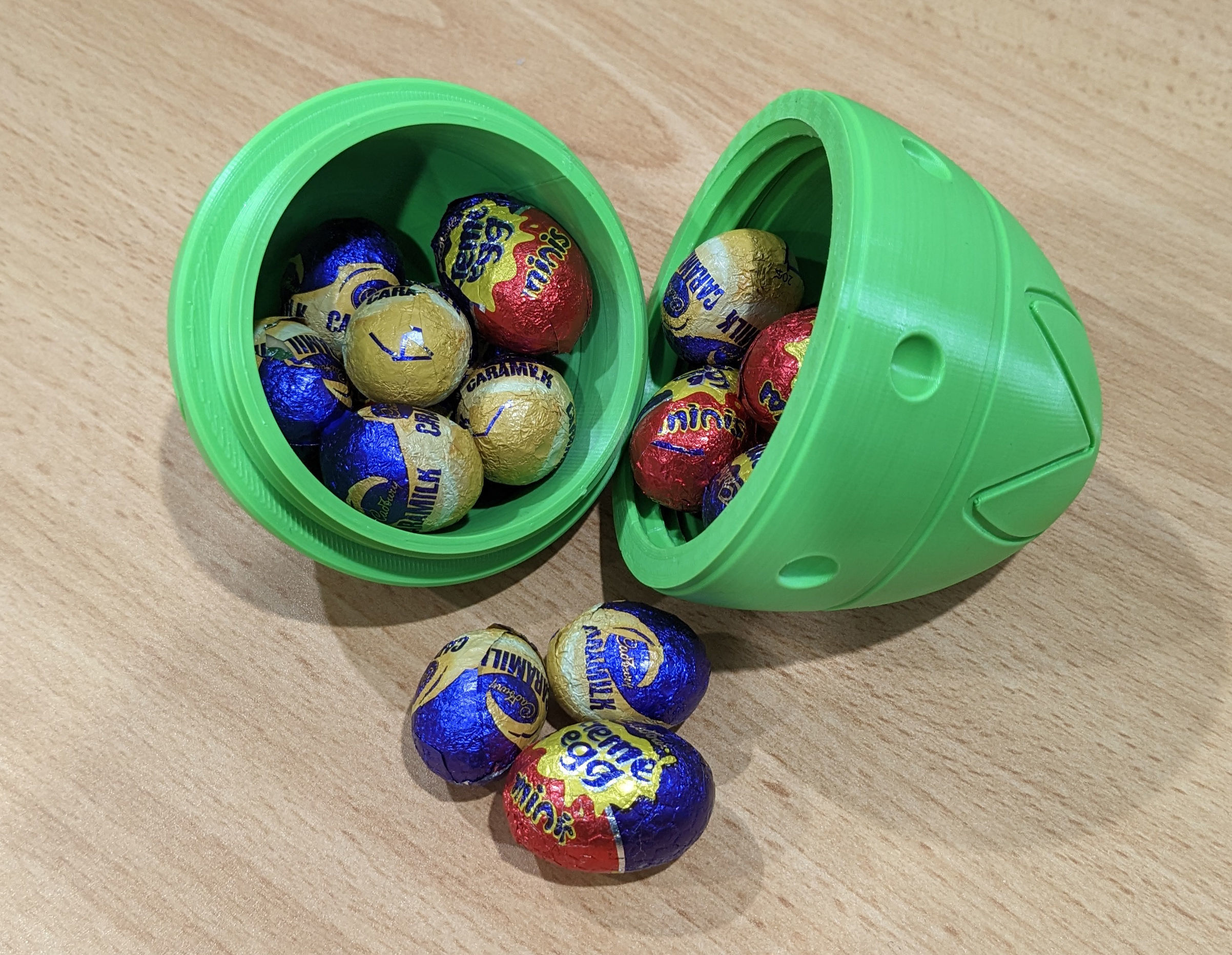 3D Printable Screw Apart Easter Eggs 3D model 3D printable | CGTrader