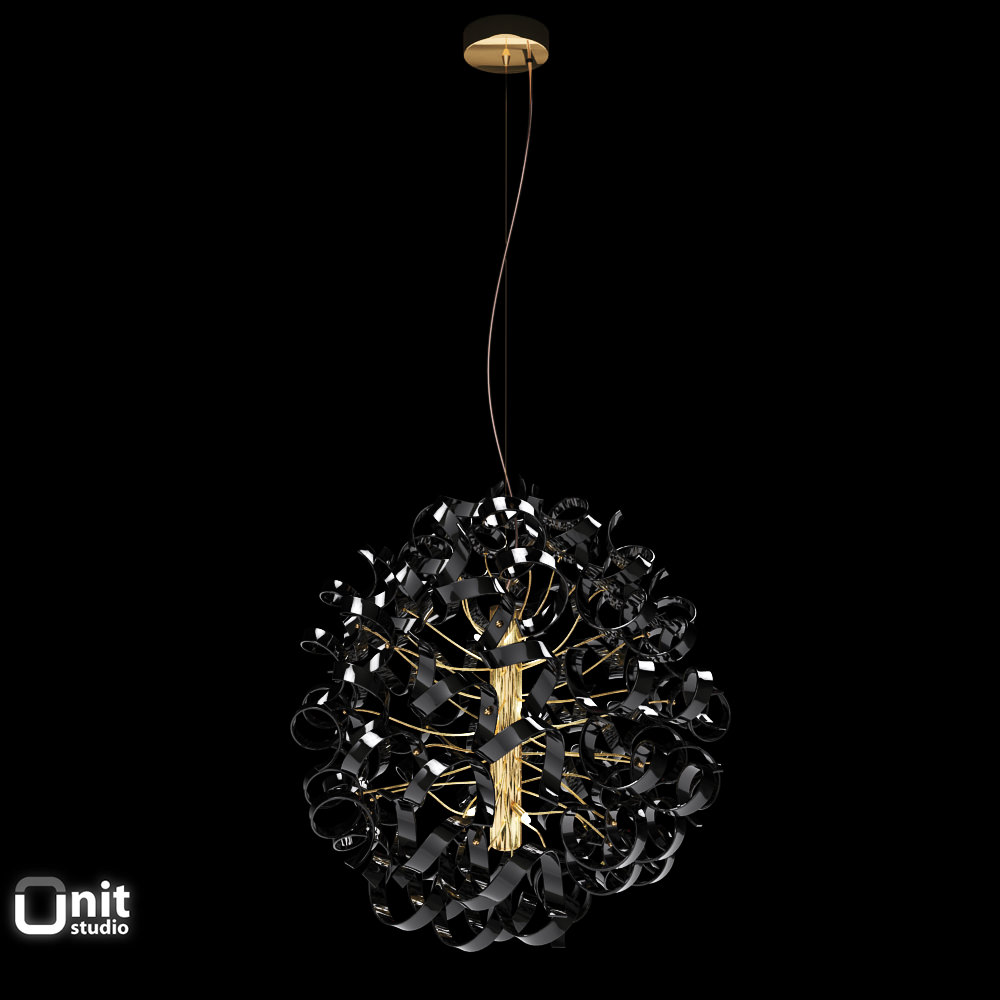 Pendant light Astro MetalLux 42 pieces 3D model | CGTrader