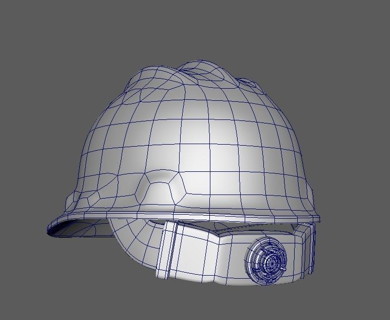 3D model Safety Worker Helmet VR / AR / low-poly | CGTrader