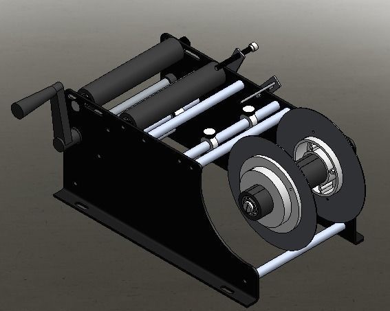 Manual circular sticker 3D model animated rigged | CGTrader