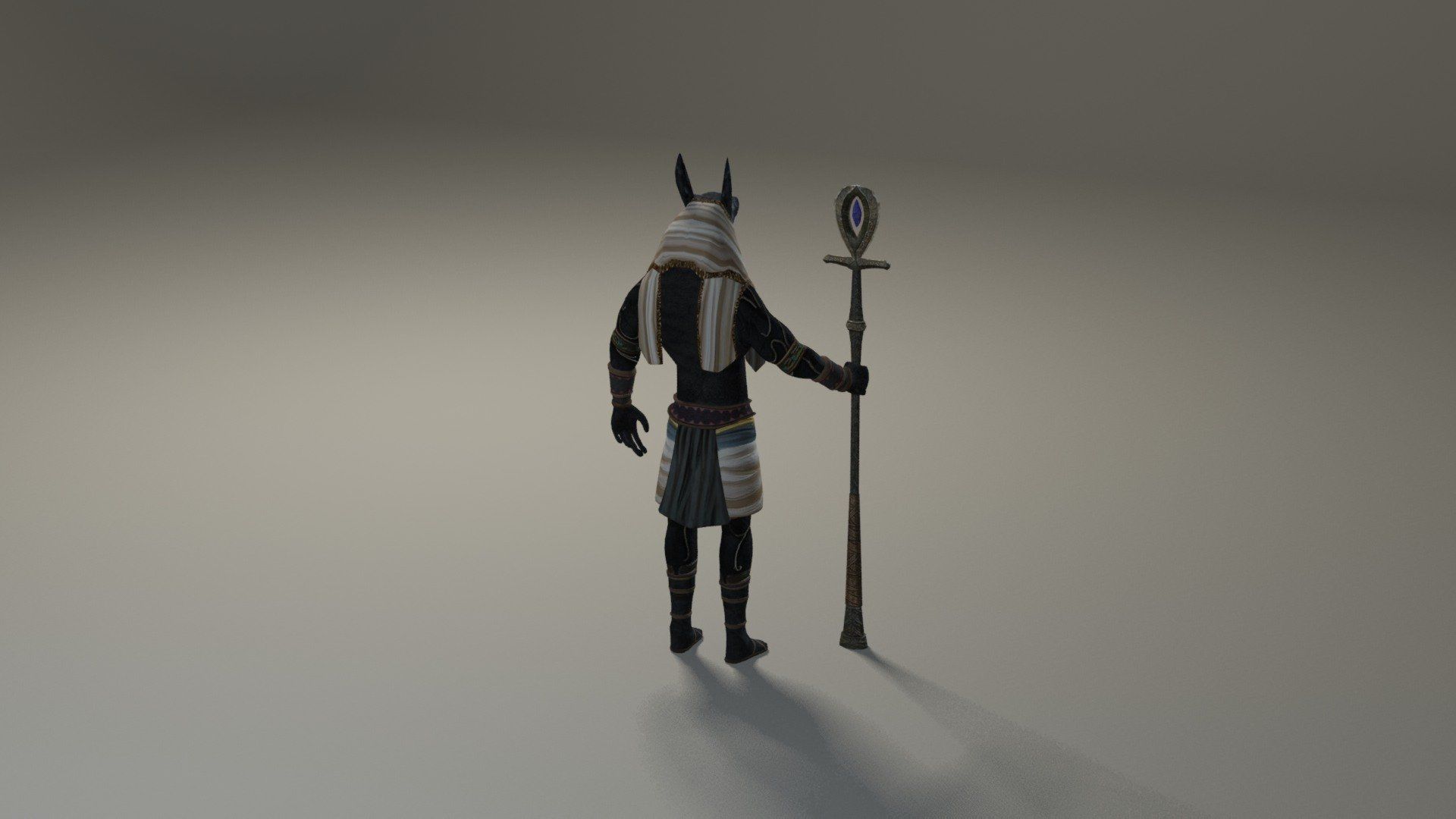 3D model Anubi divinity VR / AR / low-poly | CGTrader