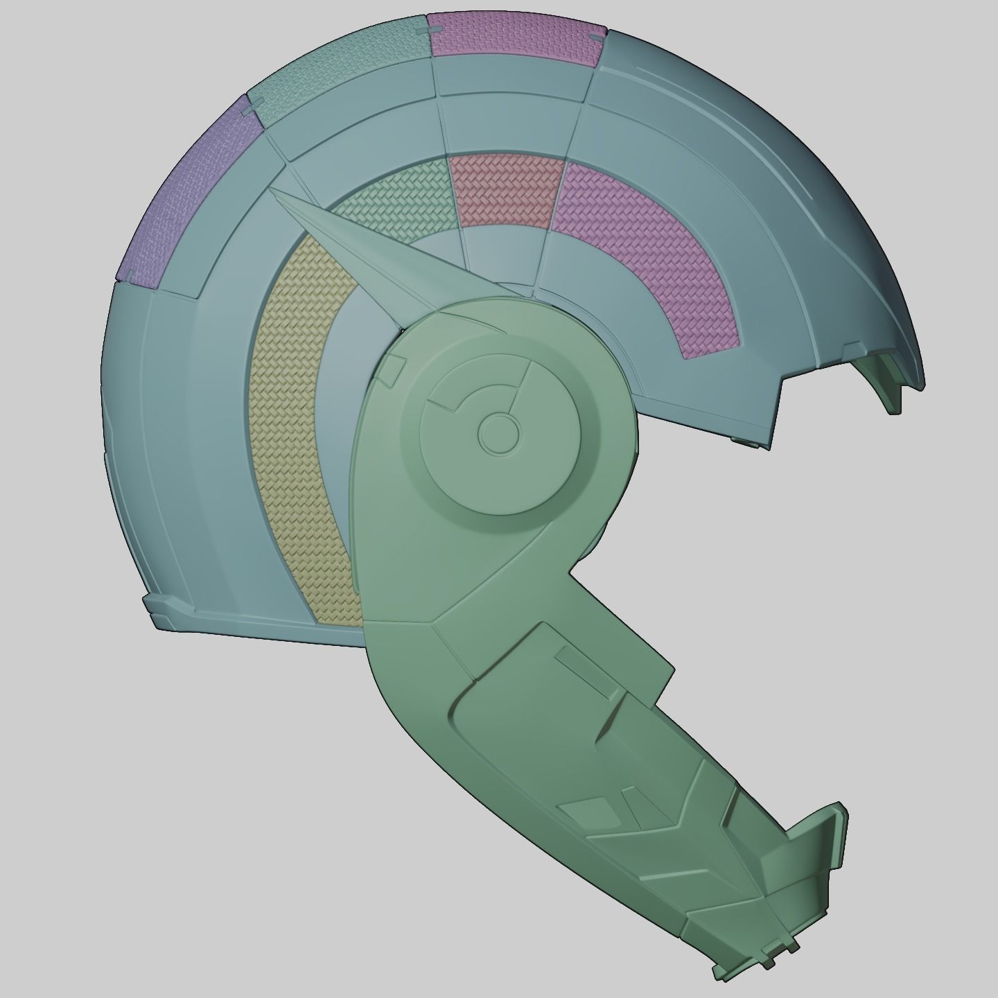 Ant Man endgame quantum time travel suit helmet 3D model 3D printable ...