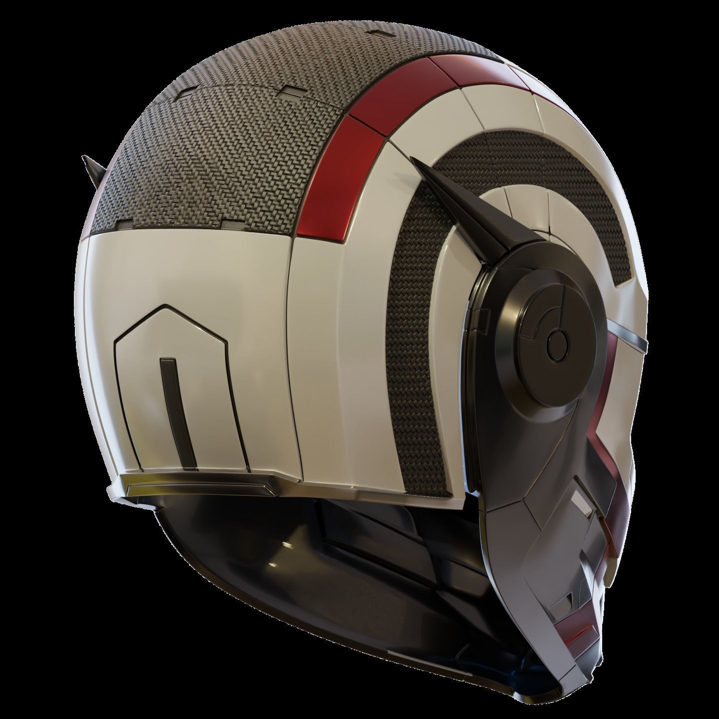 Ant Man endgame quantum time travel suit helmet 3D model 3D printable ...