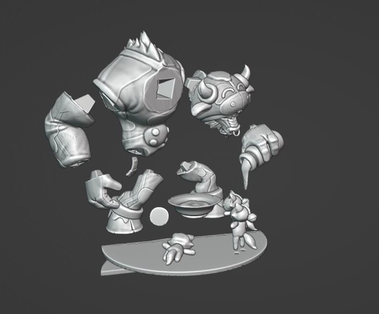 alistar print3d 3D model 3D printable | CGTrader