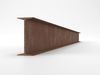 3D model Steel Beam IPN 120 - European Standard - DIN 1025-1 VR / AR ...