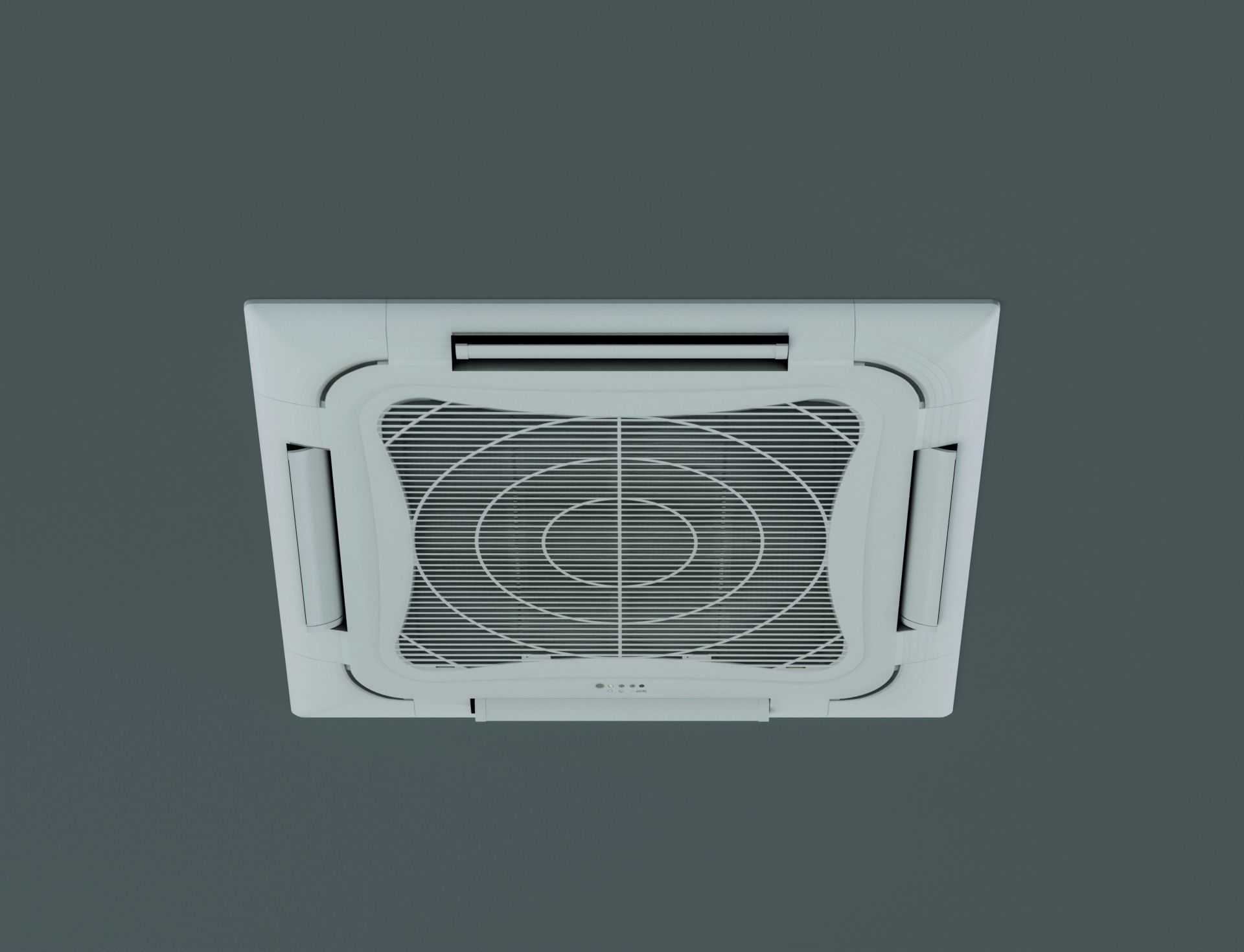 3D model Low Poly Ceiling Air Conditioner VR / AR / low-poly | CGTrader