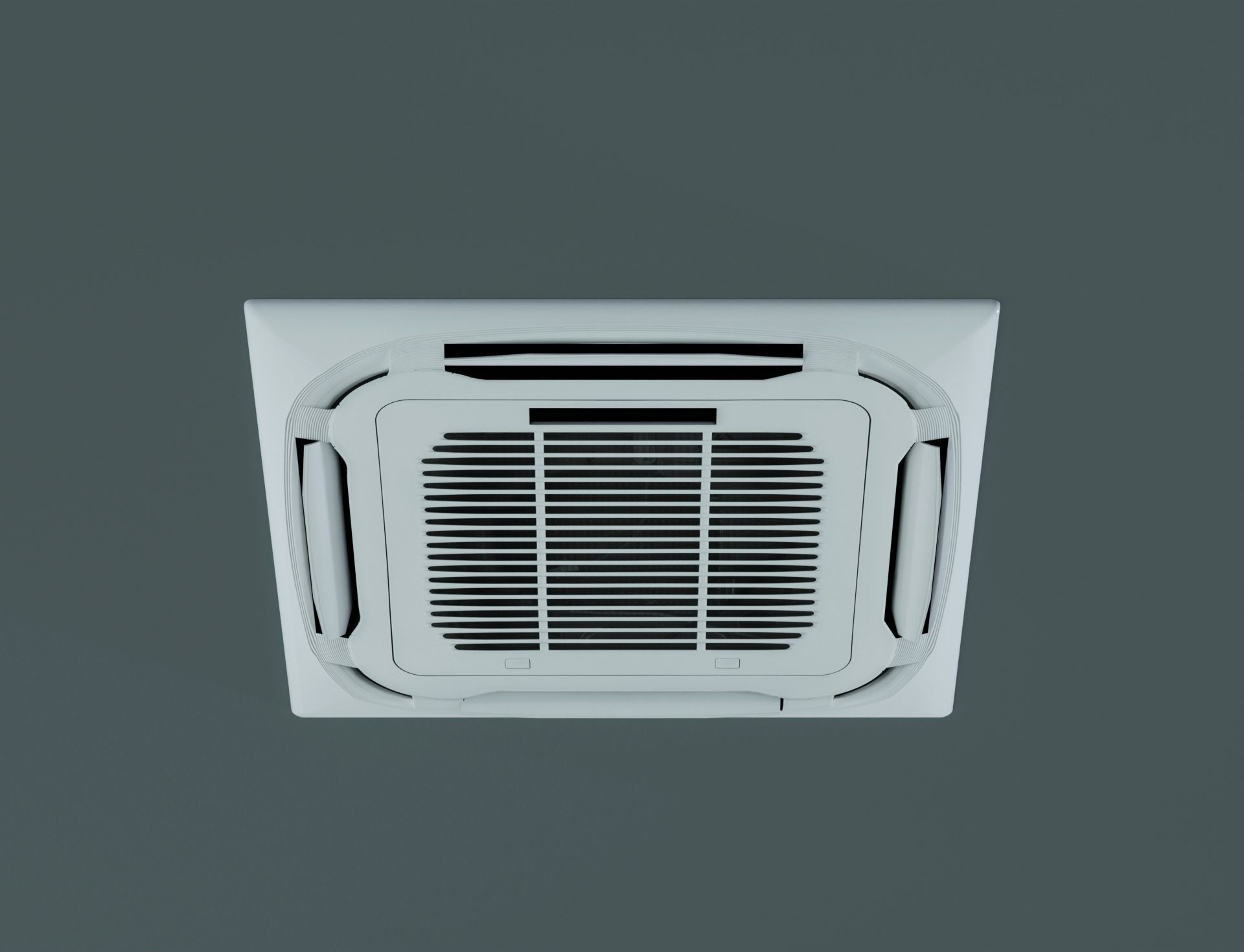 3D model Low Poly Ceiling Air Conditioner VR / AR / low-poly | CGTrader