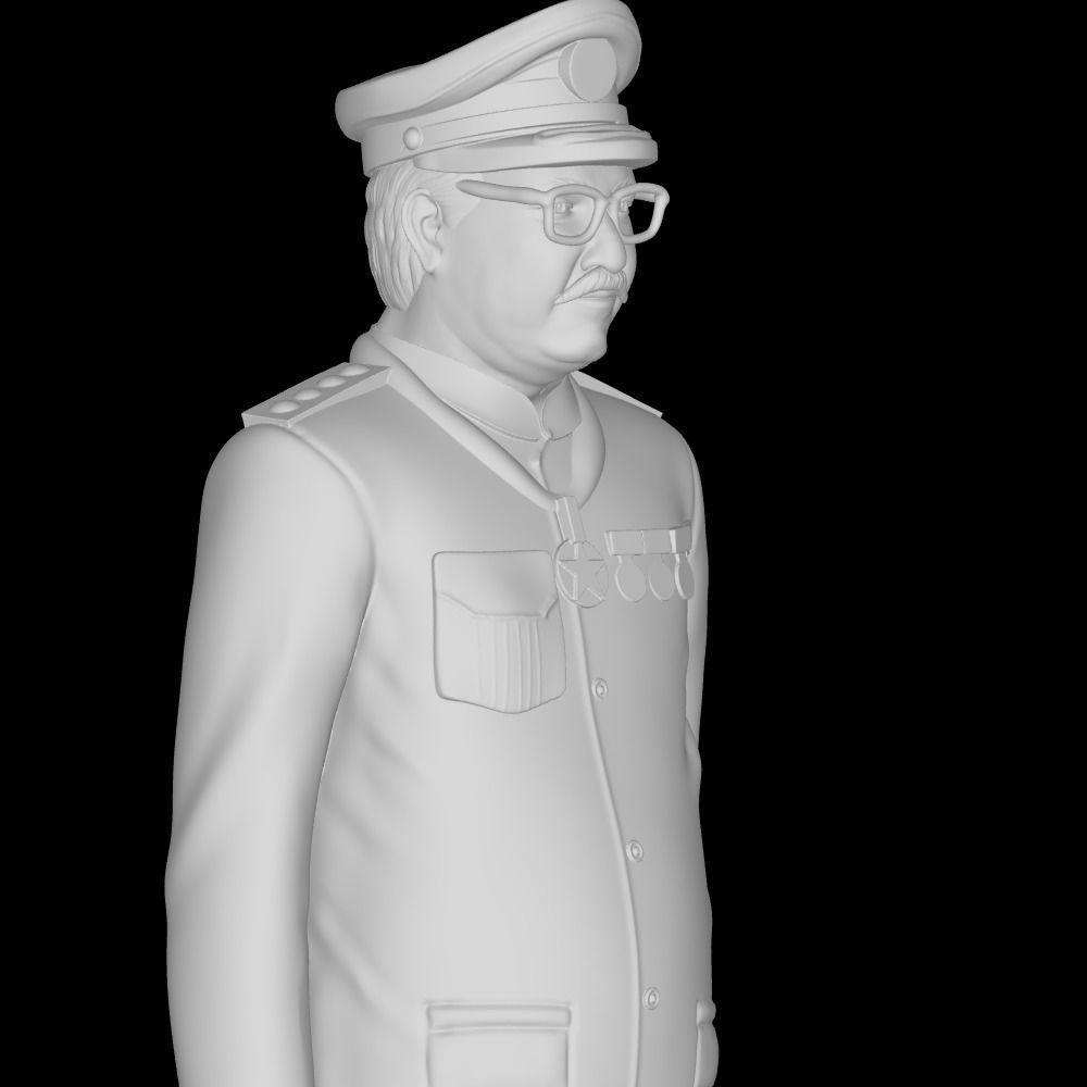 ARMY GENERAL - ARMY MAJOR- ARMY COMMANDER - COMMANDER - POLIC... 3D ...