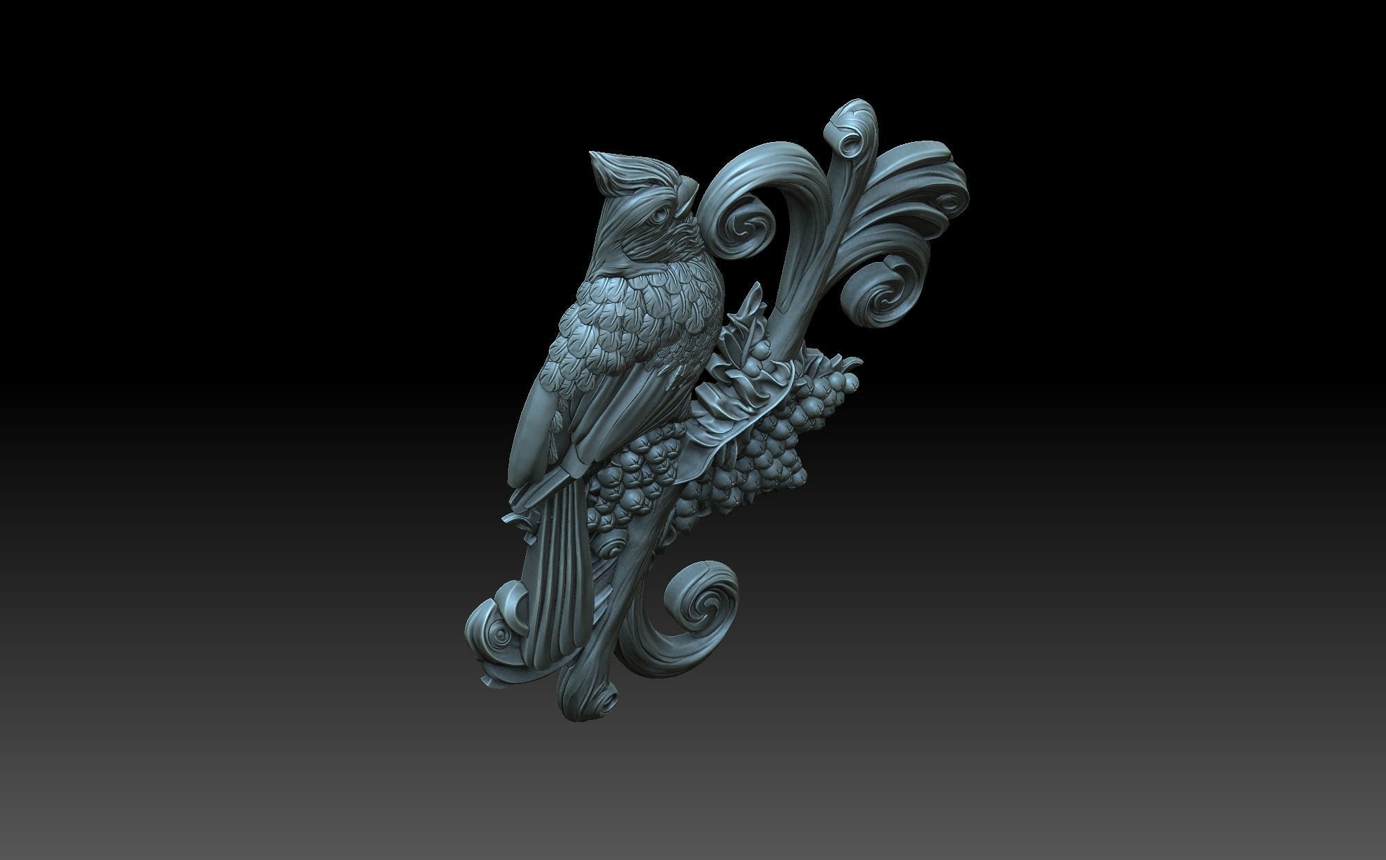 Cardinal Bird 3D model 3D printable | CGTrader