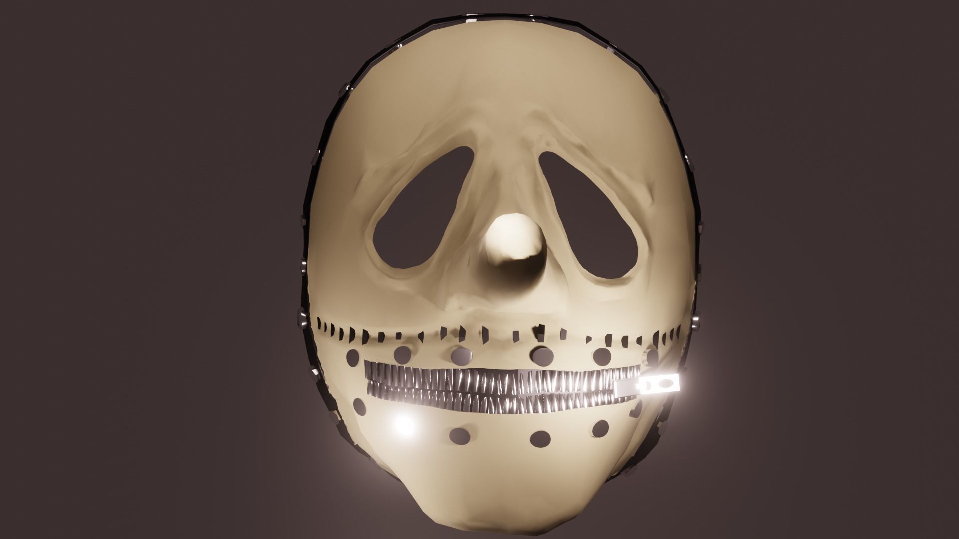 3D model Chris fehn mask VR / AR / low-poly | CGTrader