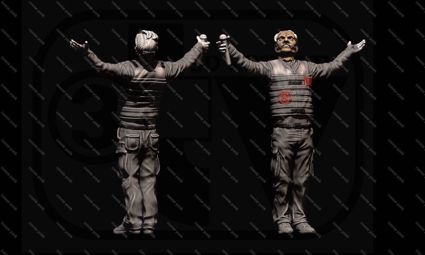 corey taylor slipknot - 3dprinting 3D model 3D printable | CGTrader