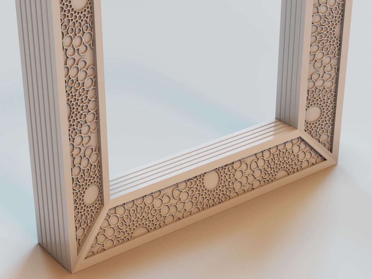 Dubai frame 3D model 3D printable | CGTrader