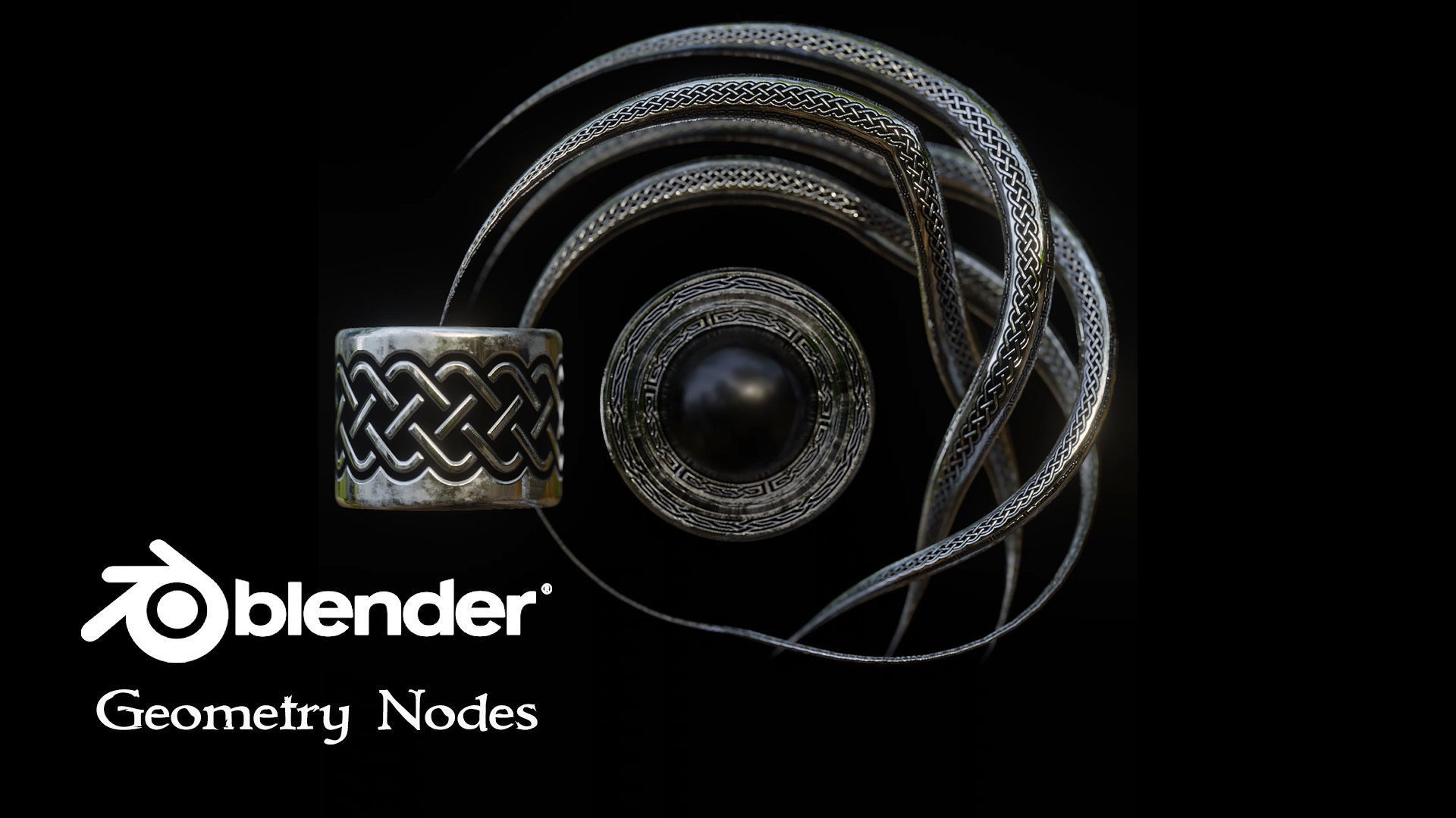 The Ring Spline Based Curl And Swirl In Geometry Nodes 3d Model Cgtrader