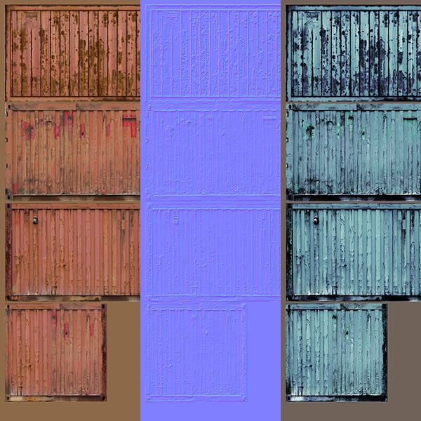 3D model Cargo Container VR / AR / low-poly | CGTrader