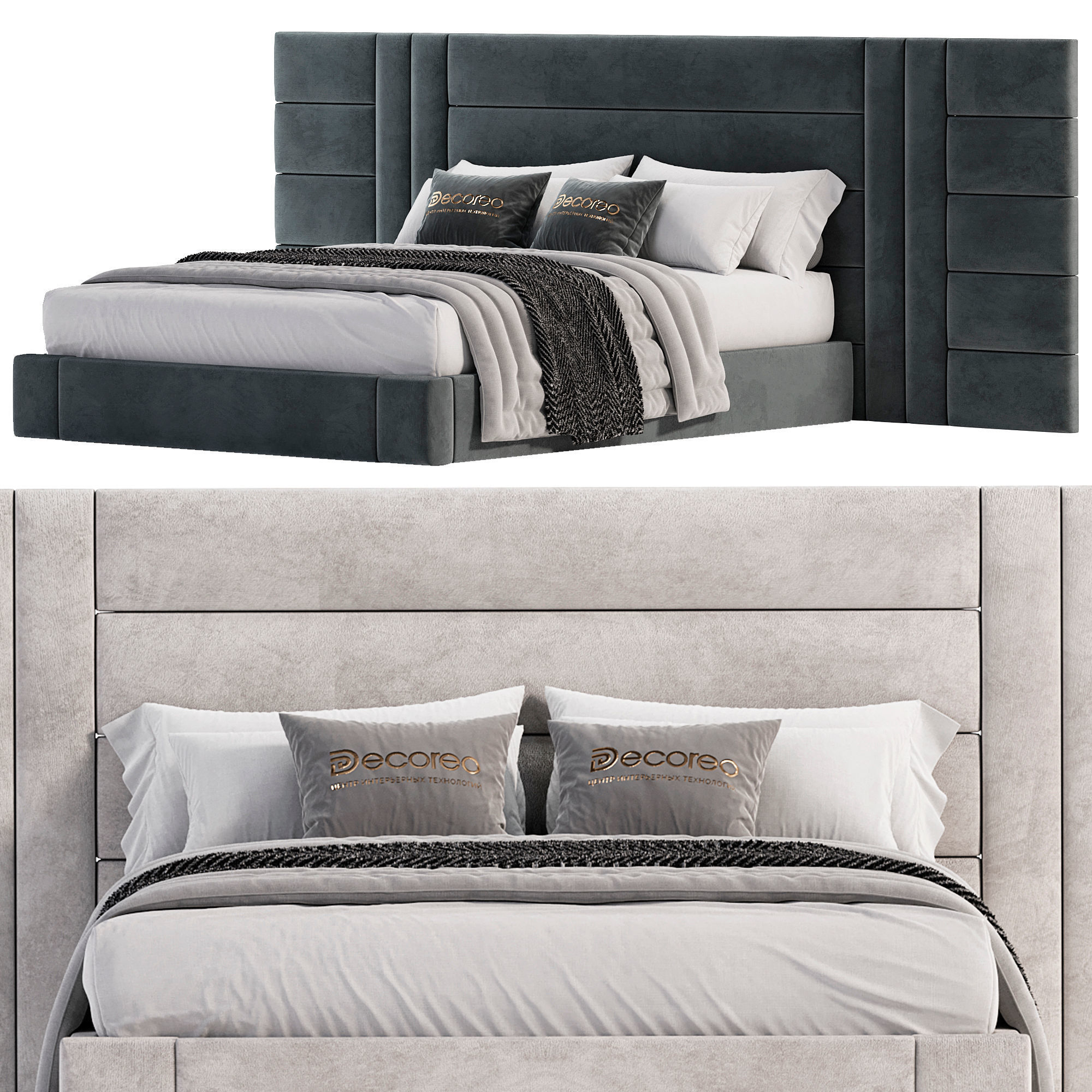 Mascari Bed By Grand Italia 3D model | CGTrader