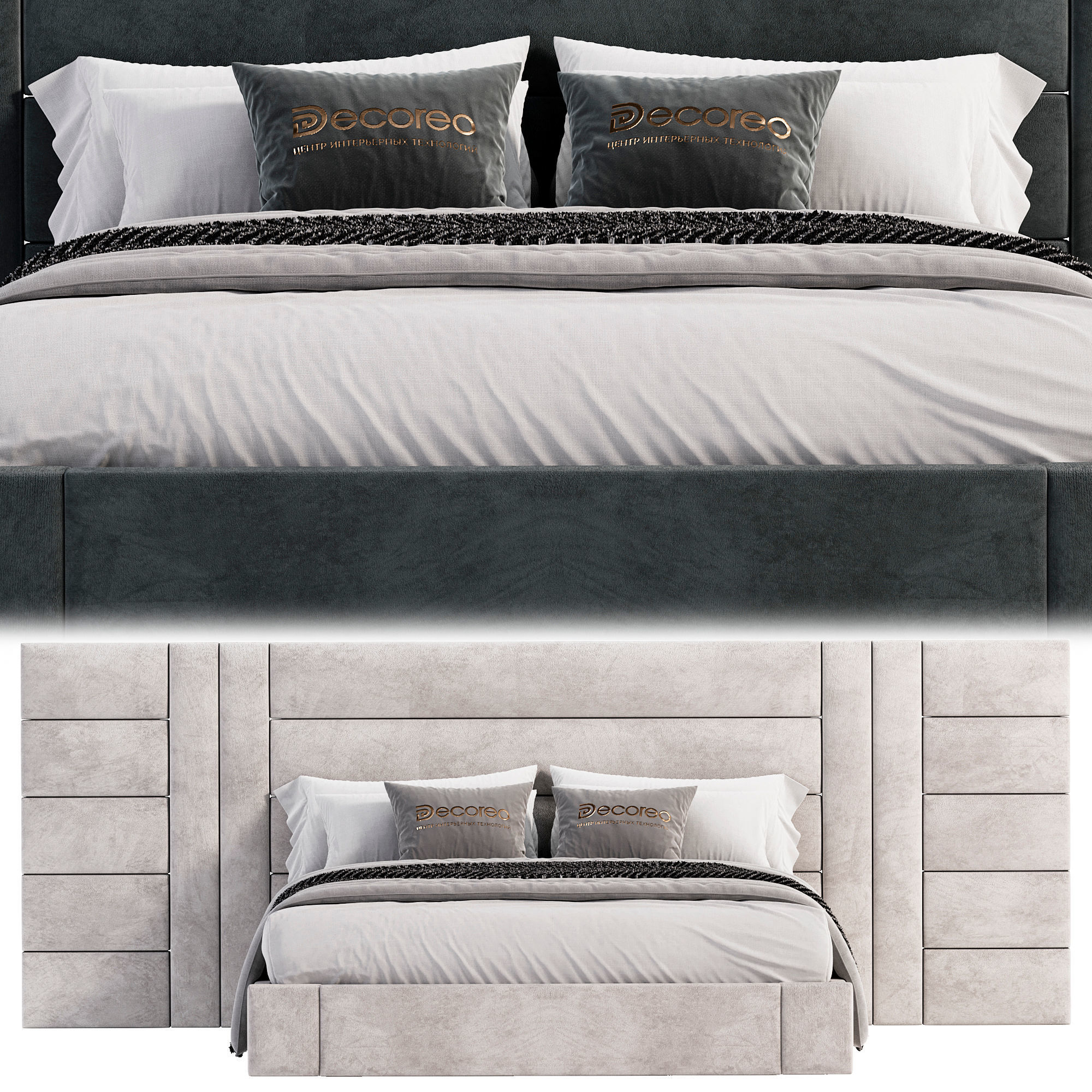 Mascari Bed By Grand Italia 3D model | CGTrader