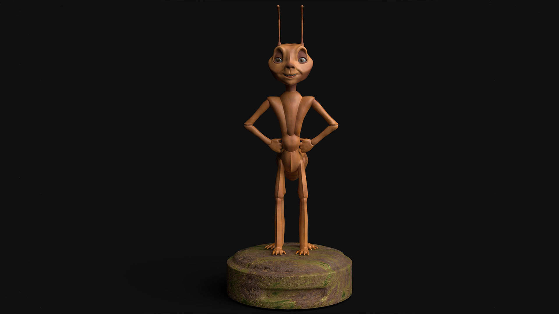 3D model AntZ in zbrush VR / AR / low-poly | CGTrader
