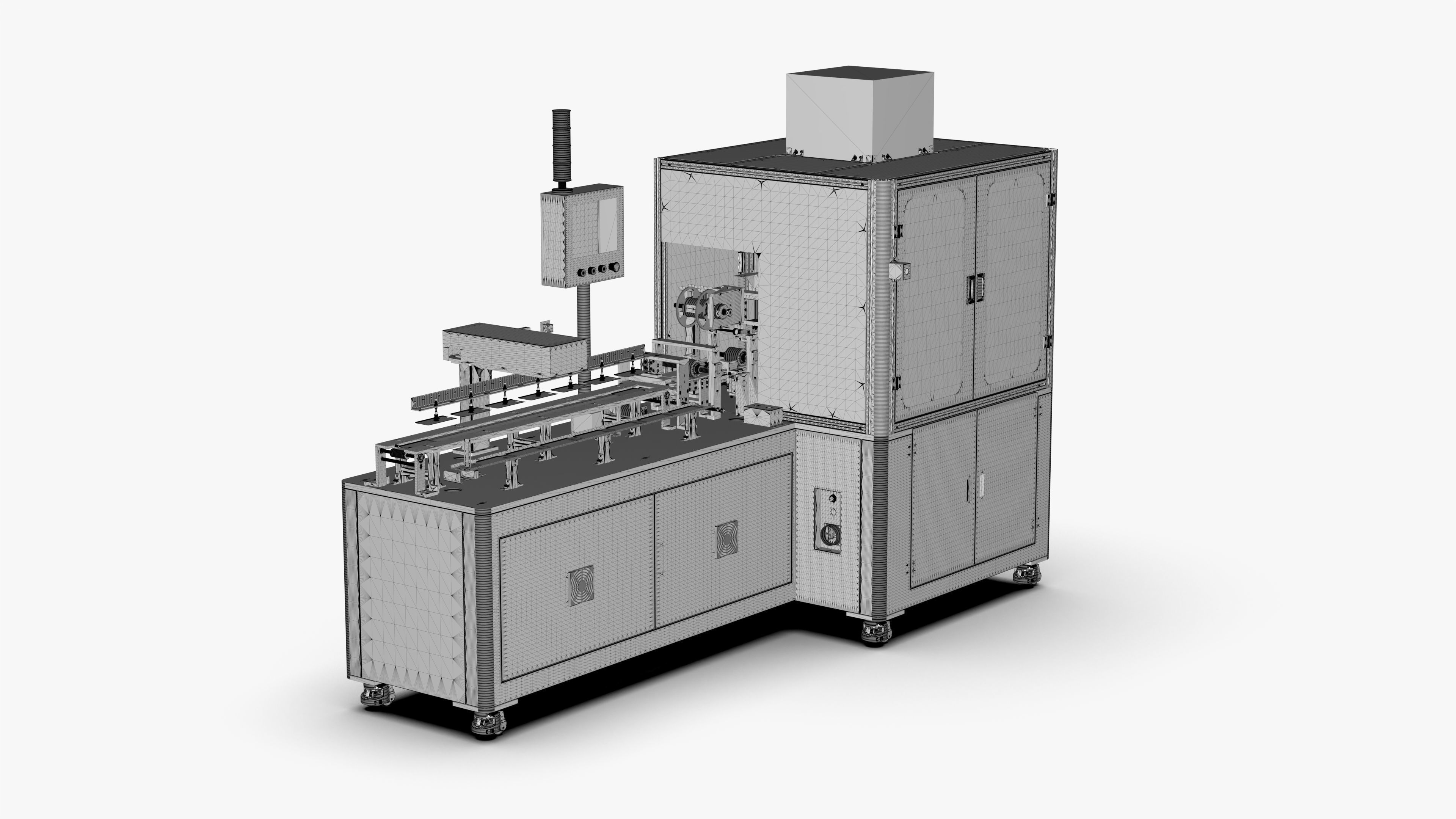 Mobile Phone Laminating Machine 3D model | CGTrader