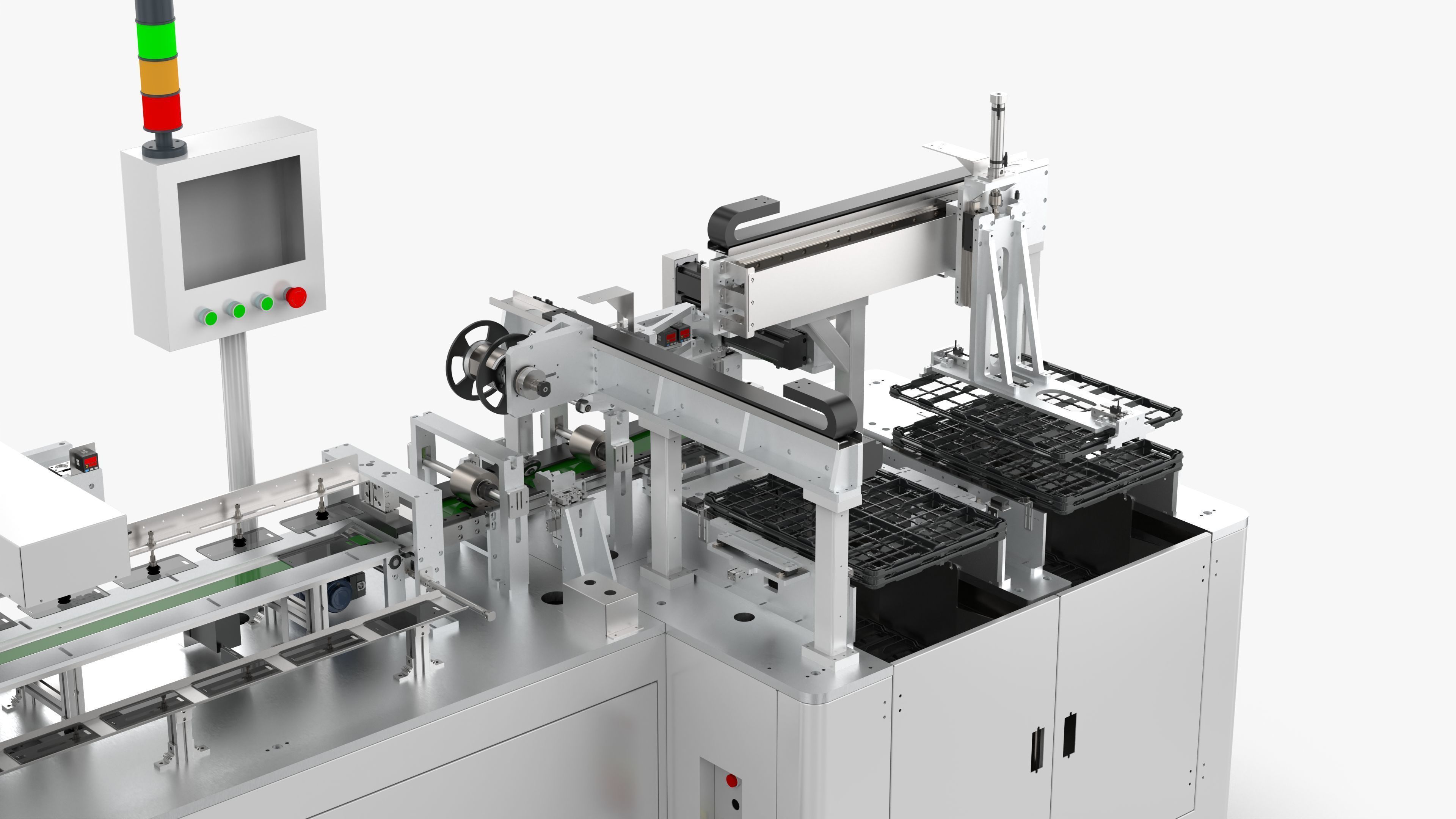 Mobile Phone Laminating Machine 3D model | CGTrader