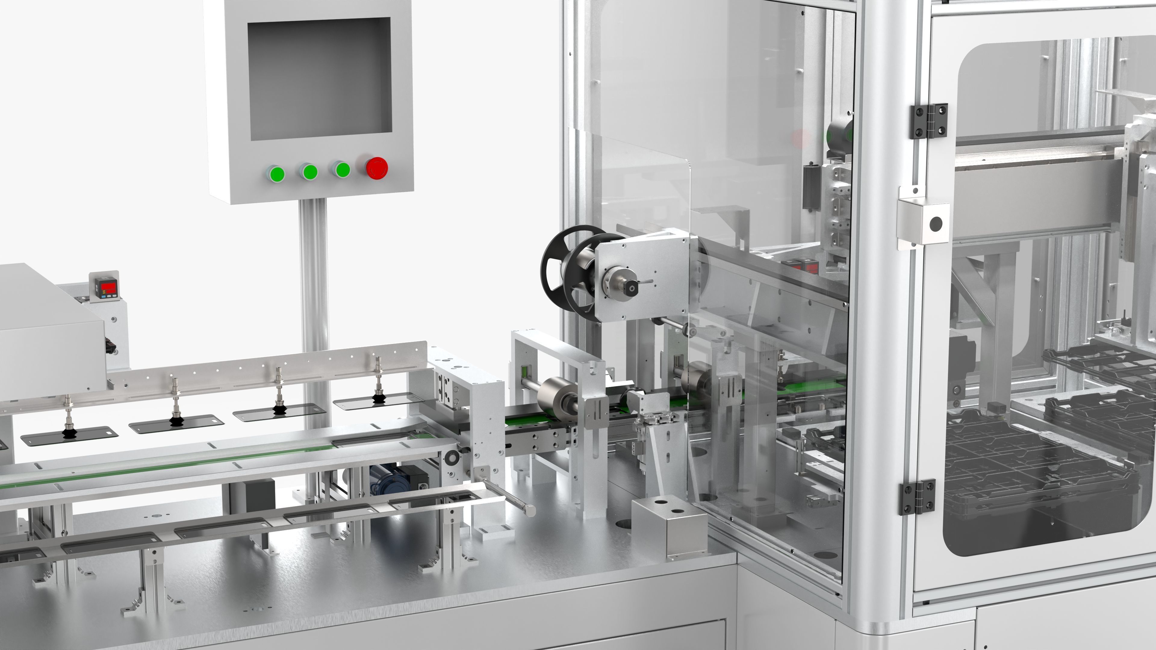 Mobile Phone Laminating Machine 3D model | CGTrader