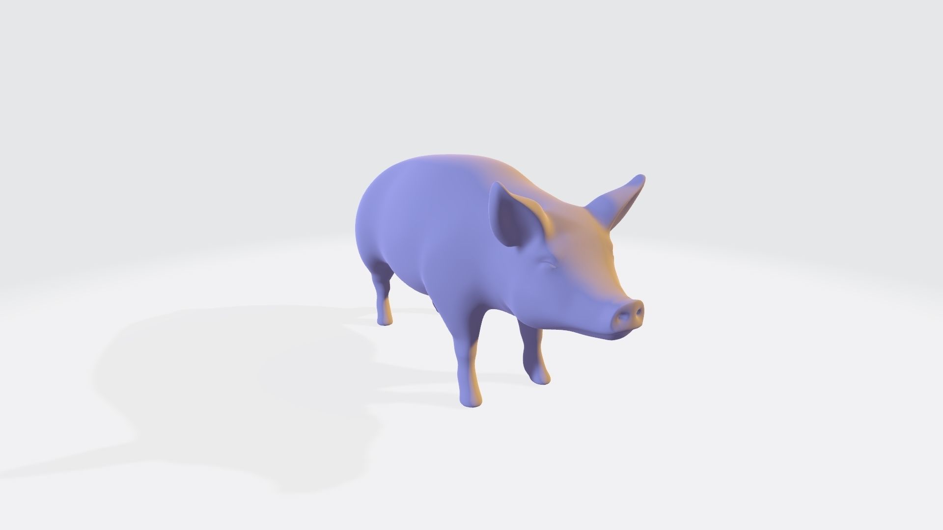 Pig 3d model I Ready to print 3d model 3D model 3D printable | CGTrader