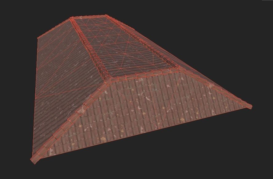 3D model Roof house VR / AR / low-poly | CGTrader