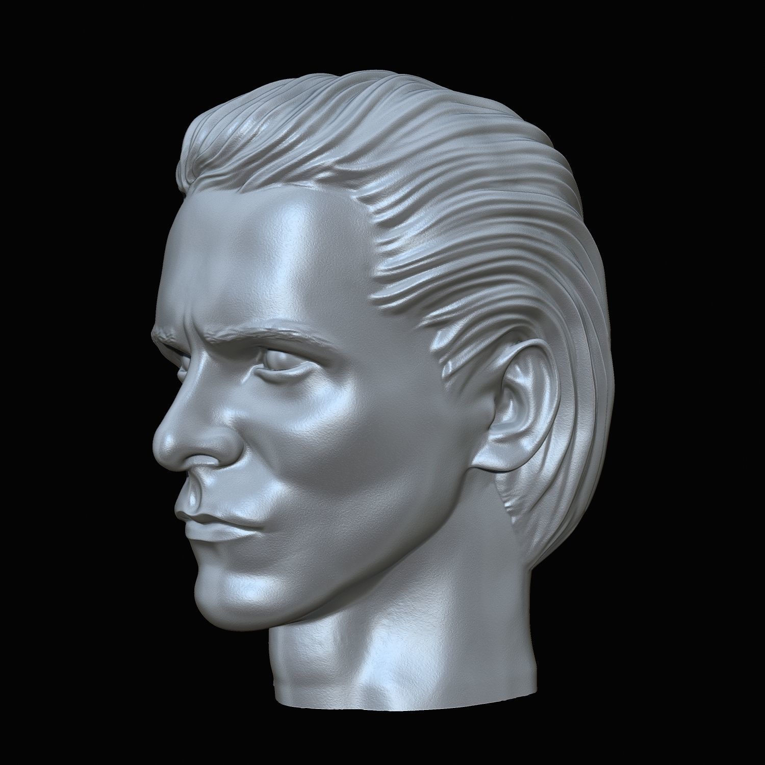 Patrick Bateman HEAD 3D model 3D printable | CGTrader