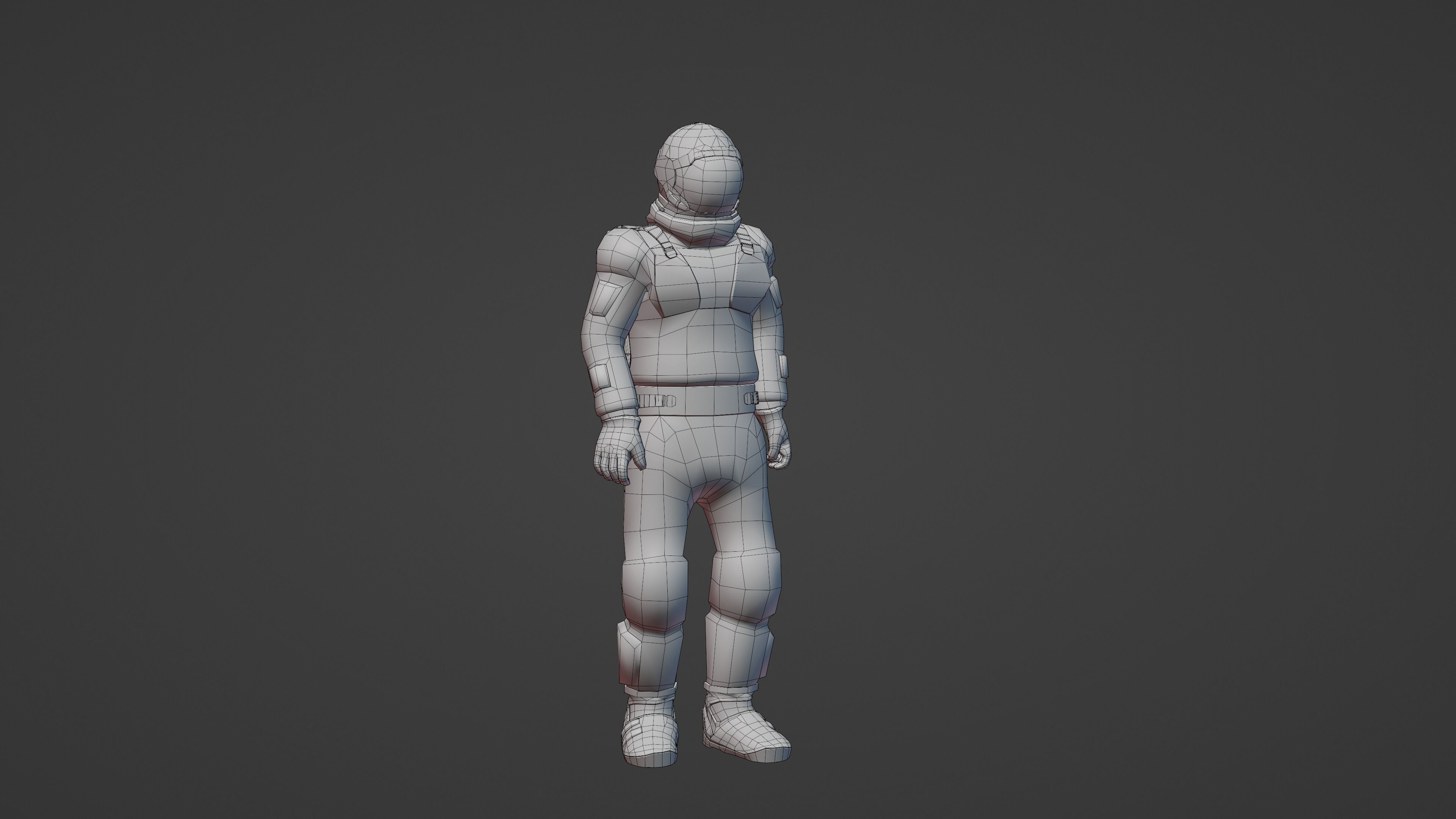 3D model Astronaut Start walking animated VR / AR / low-poly | CGTrader