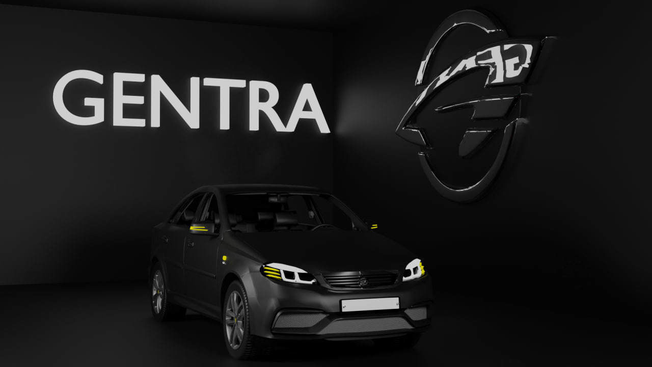 CHEVROLET GENTRA tuned 3D model | CGTrader