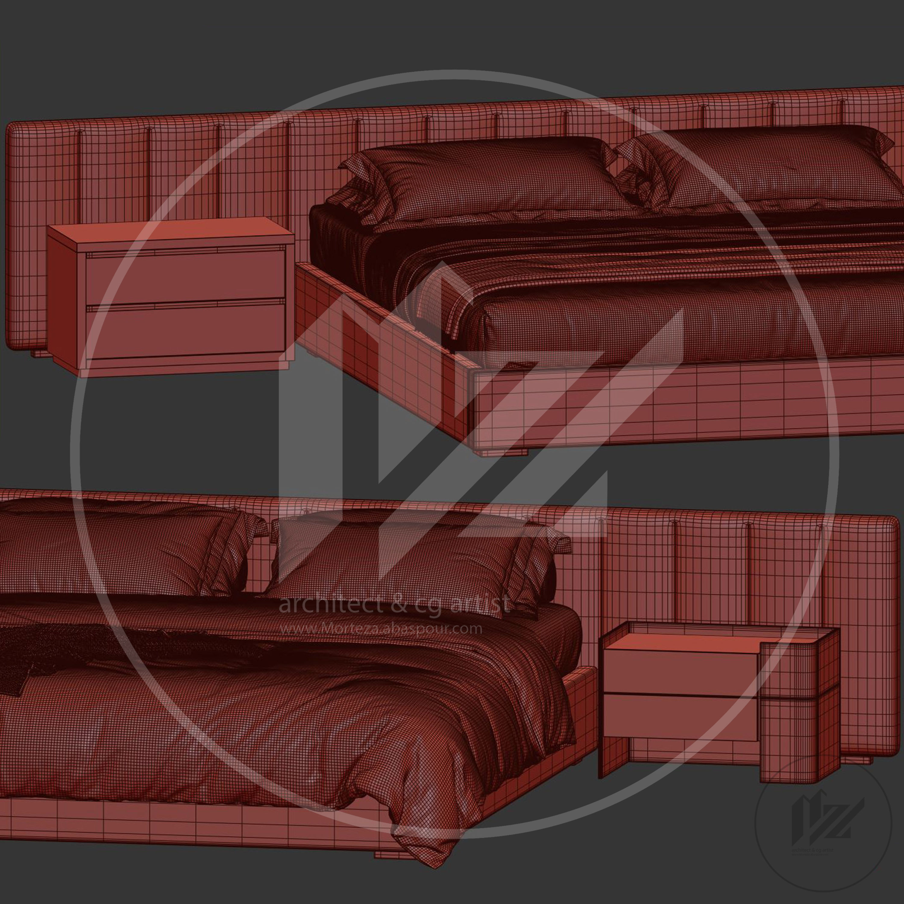 RH MODENA PANEL VERTICAL No2 3D model | CGTrader