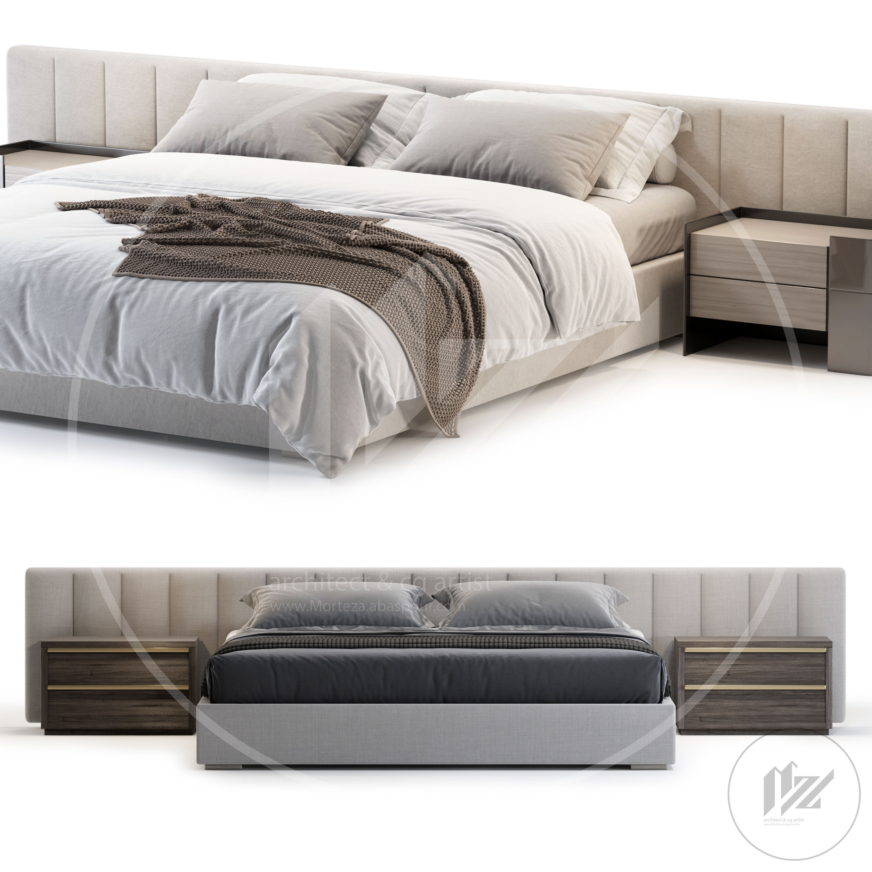 RH MODENA PANEL VERTICAL No2 3D model | CGTrader