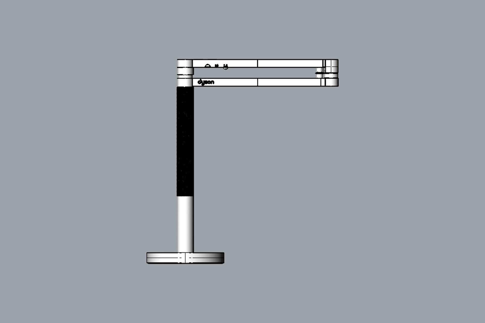Dyson Solarcycle Morph desk light 3D model | CGTrader