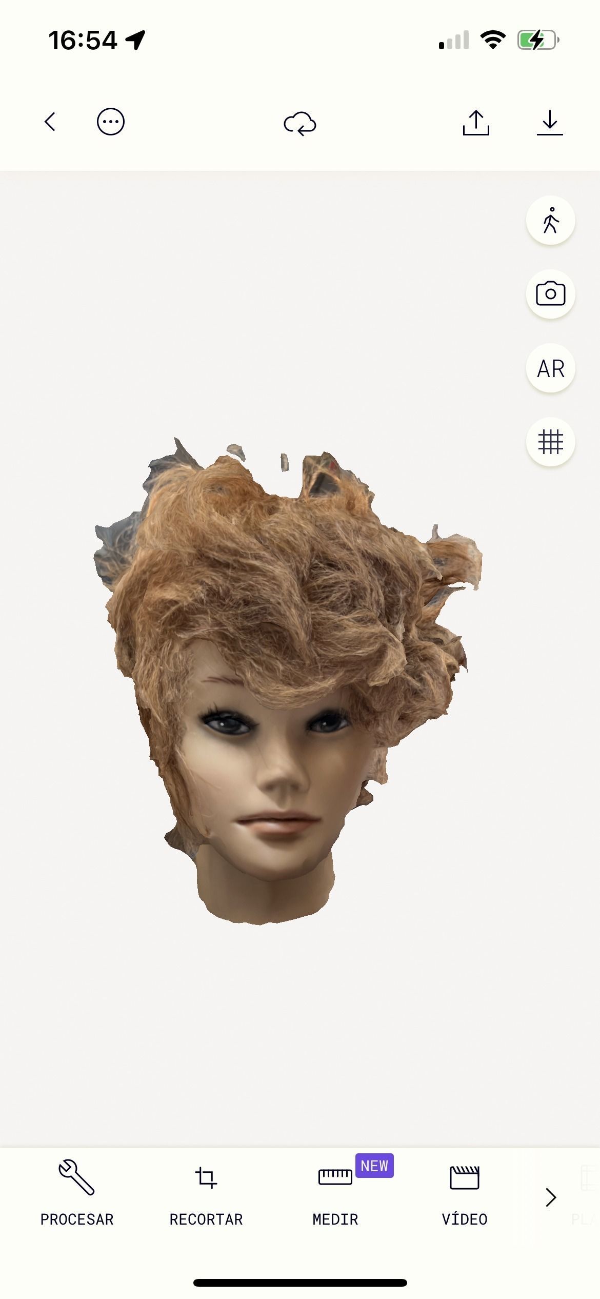 Head with glue markings 3D model 3D printable | CGTrader