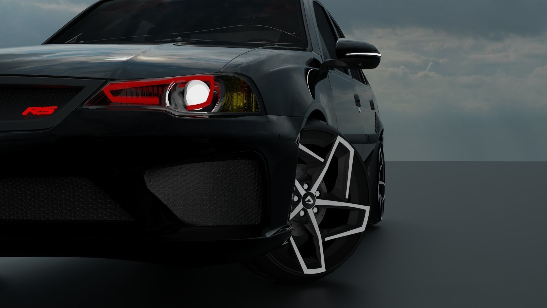 CHEVROLET NEXIA 2 tuned 3D model | CGTrader