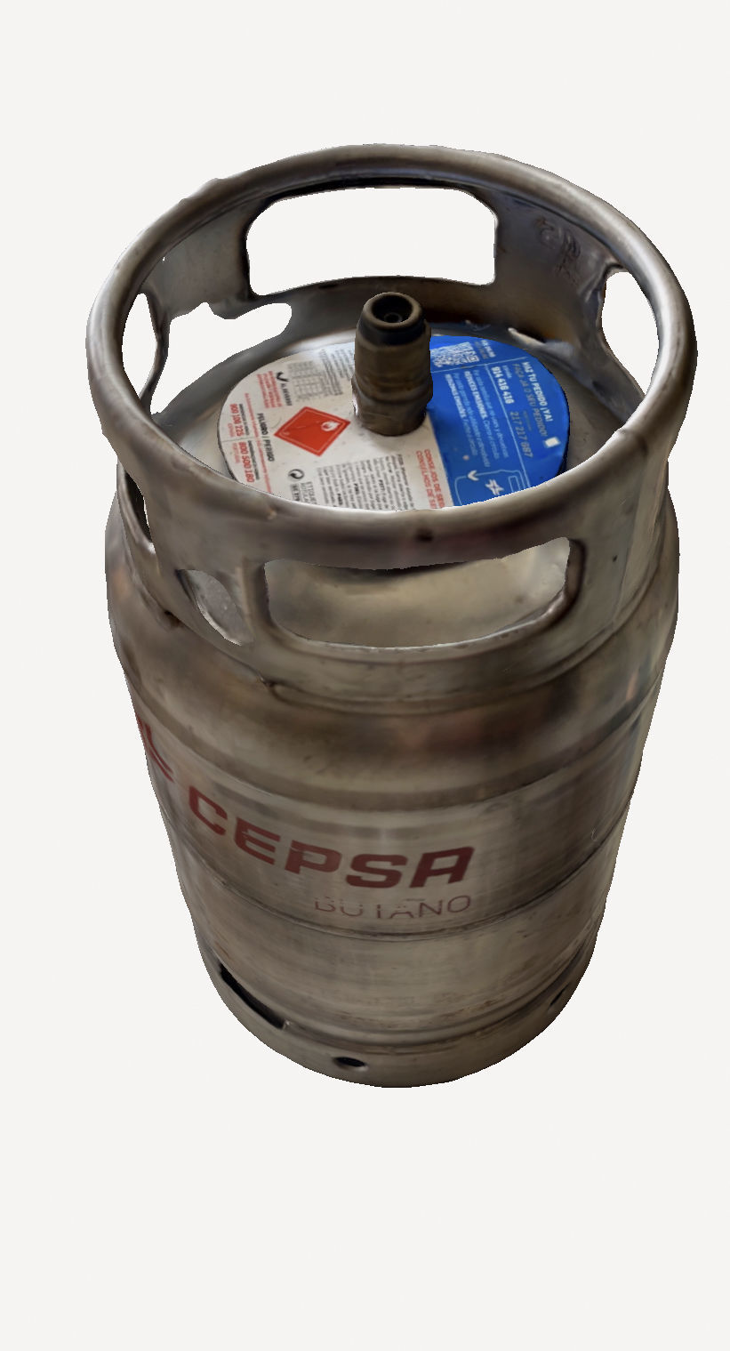 Butane Cylinder 3D model 3D printable | CGTrader