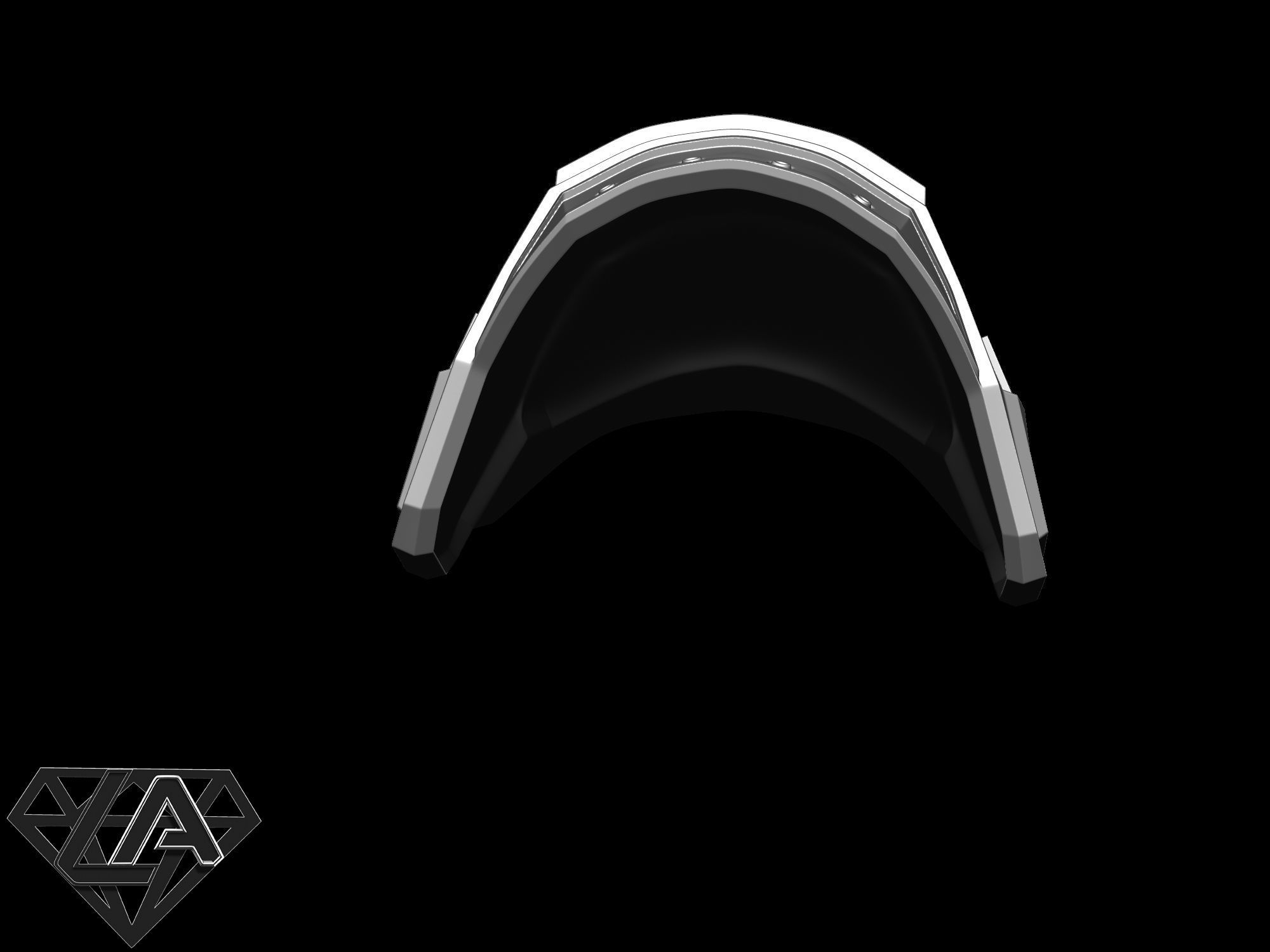 shoulder armor night sentinel 3D model 3D printable | CGTrader