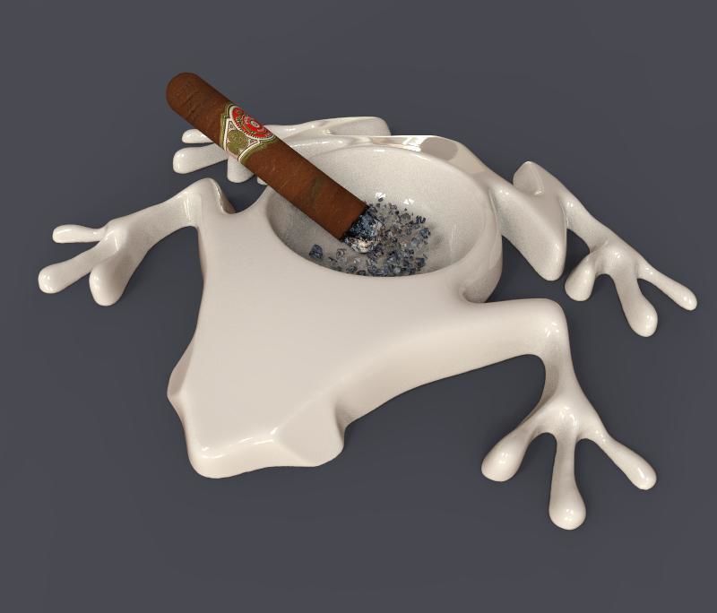 The Ashtray 3D model | CGTrader