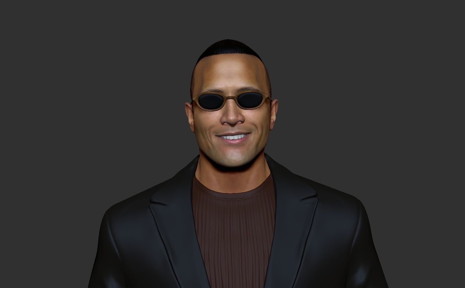 THE ROCK 3D MODEL 3D model 3D printable | CGTrader