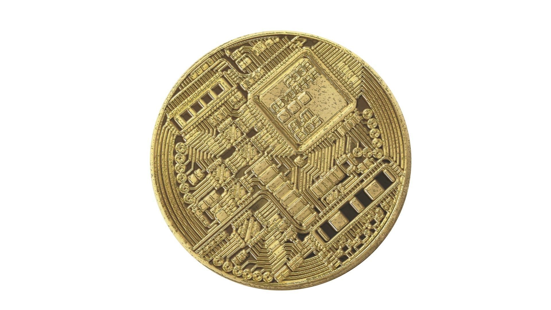 Bitcoin Model 3D model | CGTrader