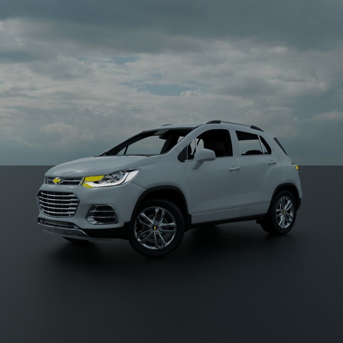 CHEVROLET TRACKER 3D model | CGTrader