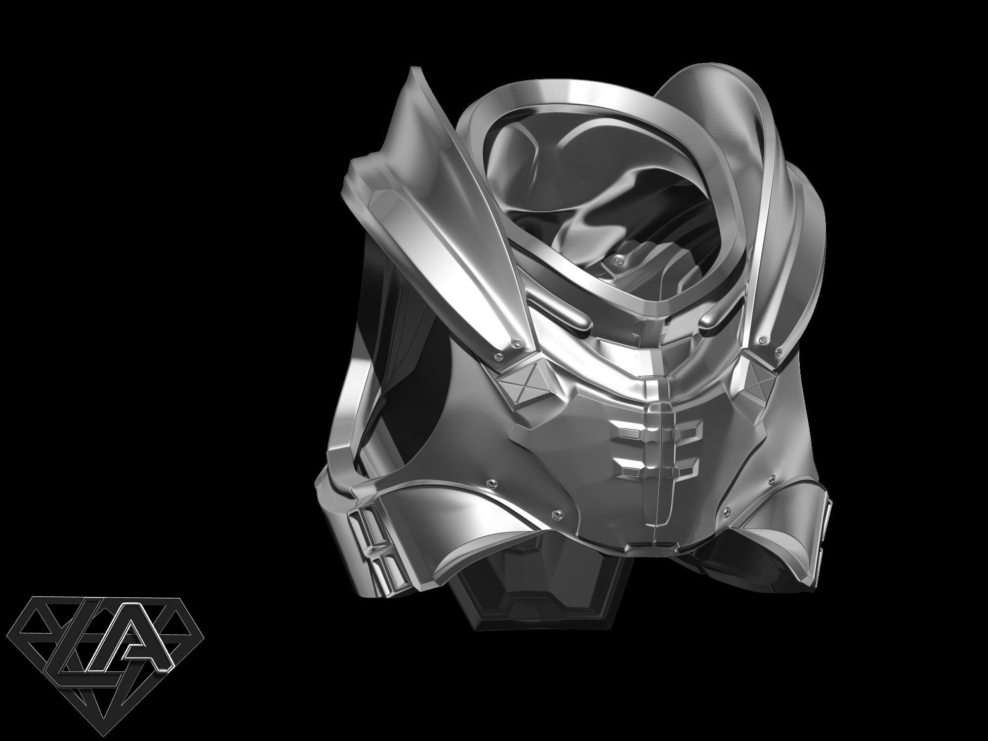 Body Armor night sentinel 3D model 3D printable | CGTrader