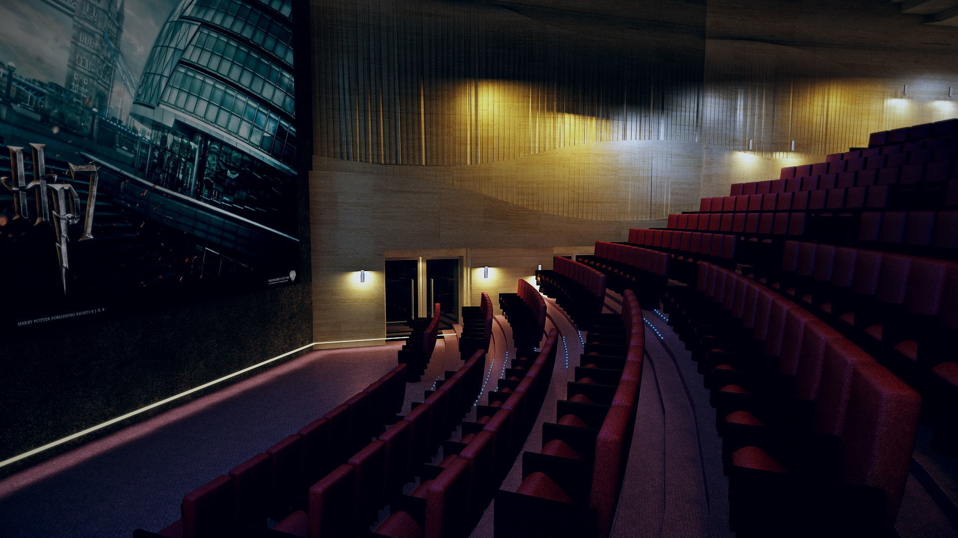 Movie Theater 3D model | CGTrader